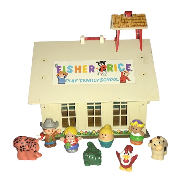 Fisher-Price | Toys | Vintage Fisher Price Family School | Poshmark